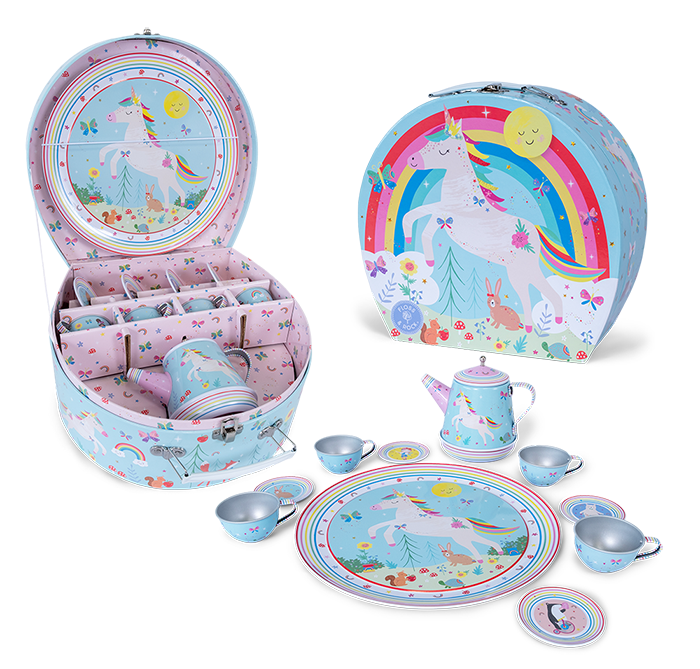 11 Piece Musical Tea Set - Rainbow Fairy – Mimibear