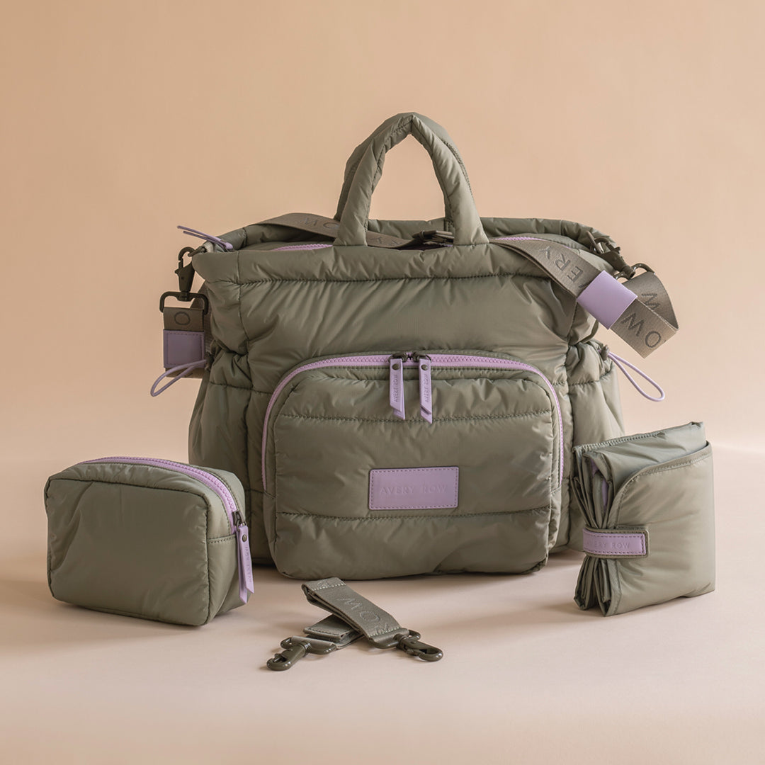 Baby Changing Tote Bag - Olive – Mimibear