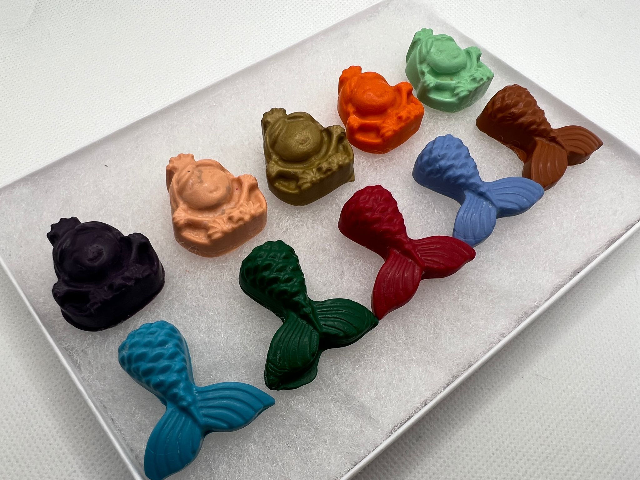 Beeswax Small Mermaid Crayons - Box of 10 – Mimibear