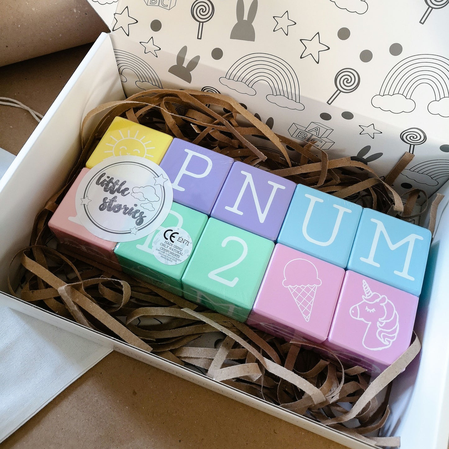 Perfect Pastels Play, Build & Stack™ Blocks – Mimibear