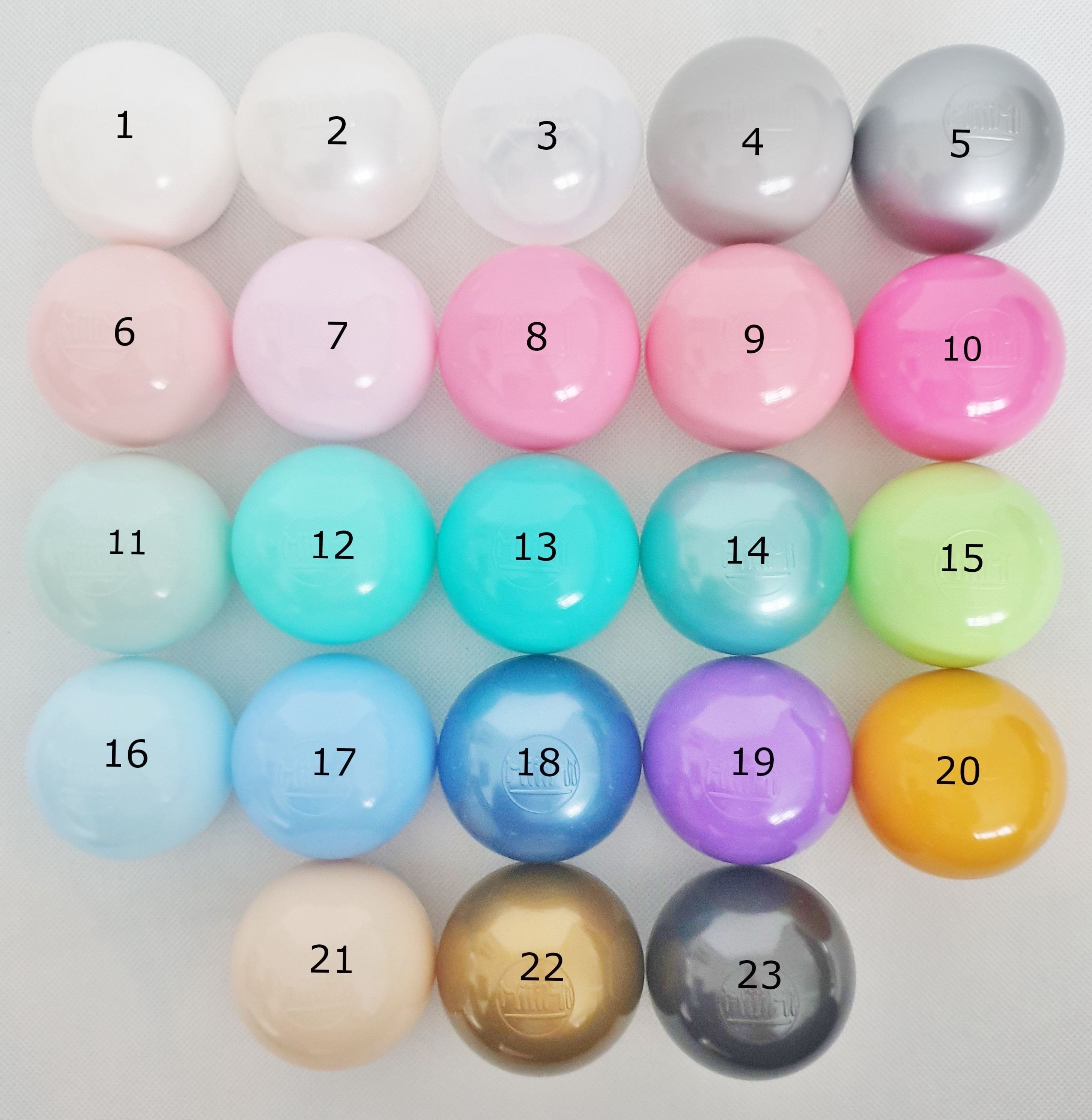 The Grey Tones One – Light Grey Pit & 200 Balls – Mimibear